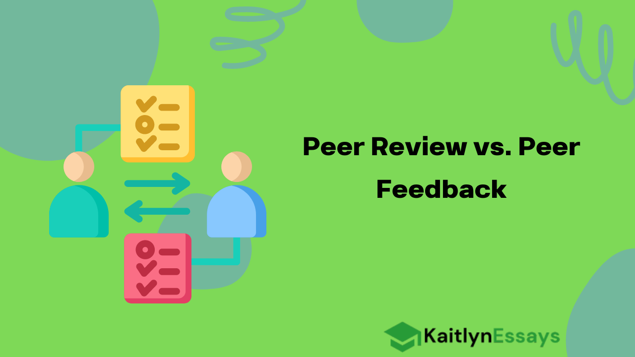 Peer Review and Peer Feedback: Comparison – Research Essays | Research ...