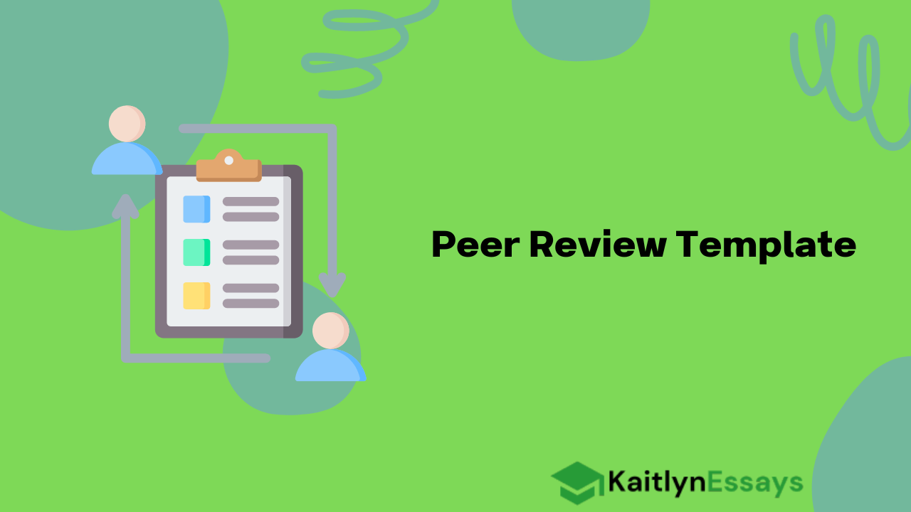 Peer Review Template for Students - Research Essays | Research Essays ...